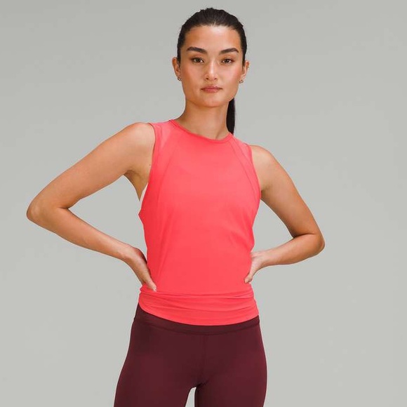 lululemon athletica | Tops | Lululemon Sculpt Tank Top Pale Raspberry ...